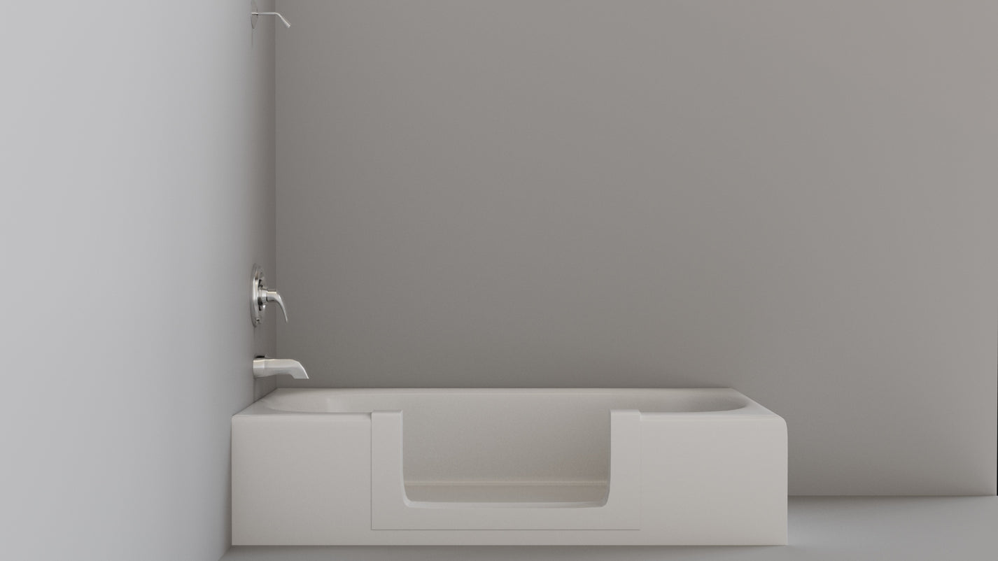 Bathtub Walk Thru Accessibility Insert For Easy Walk Through Or Step I ...