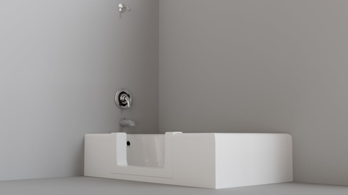 Bathtub Walk Thru Accessibility Insert For Easy Walk Through Or Step I ...